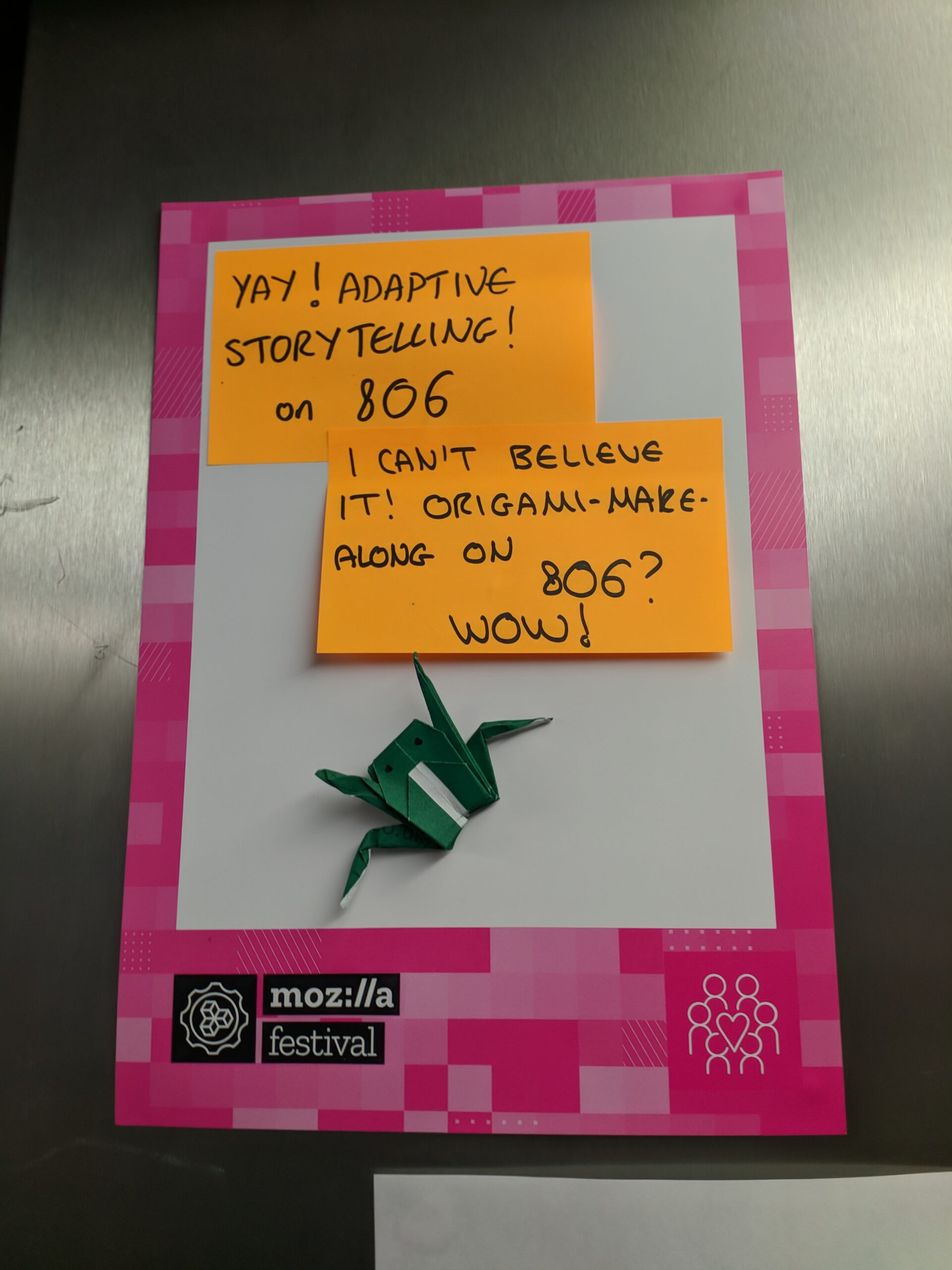 Mozfest 2018 - Interactive Origami & Adaptive Stories Workshop - Thomas ...